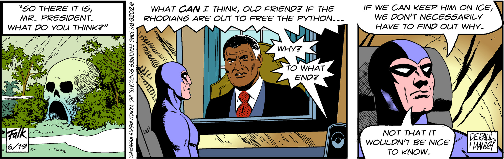The Phantom Trail : Comics : Phantom Daily
