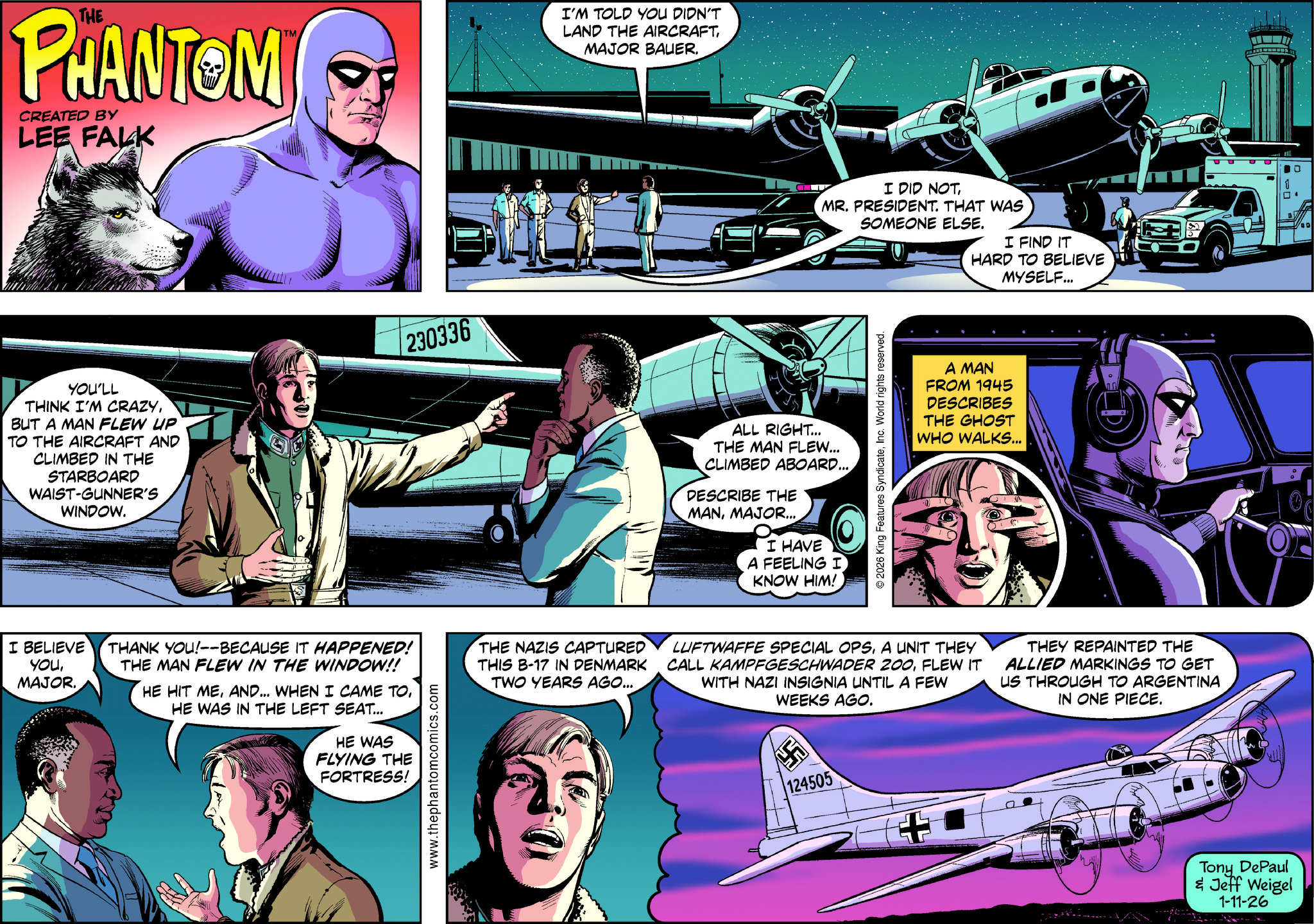 The Phantom Trail : Comics : Phantom Sunday