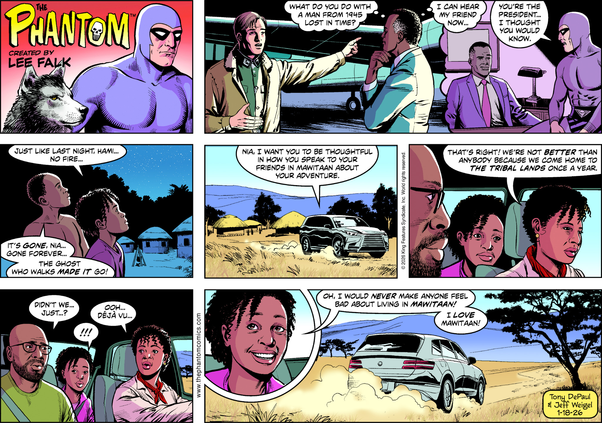 The Phantom Trail : Comics : Phantom Sunday